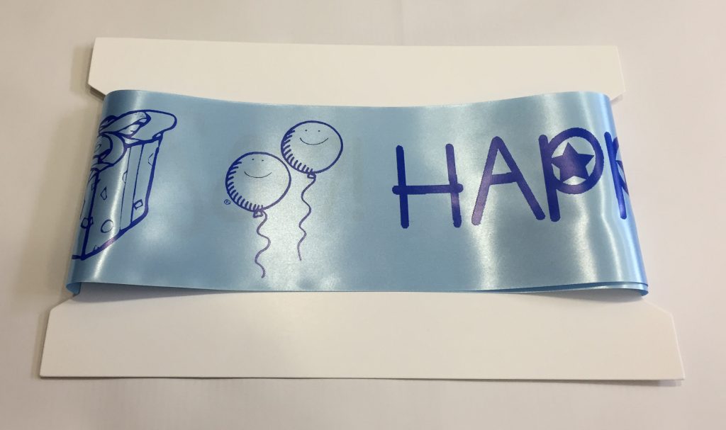 Ribbon Card – Wide, for up to 100mm ribbon – pack of 6 | Ribbon Writer