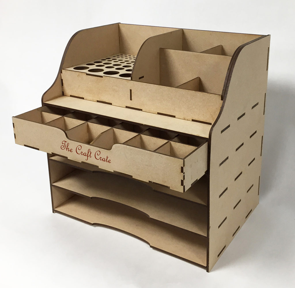 Handmade ‘Craft Crate’ storage unit, self assembly instructions ...